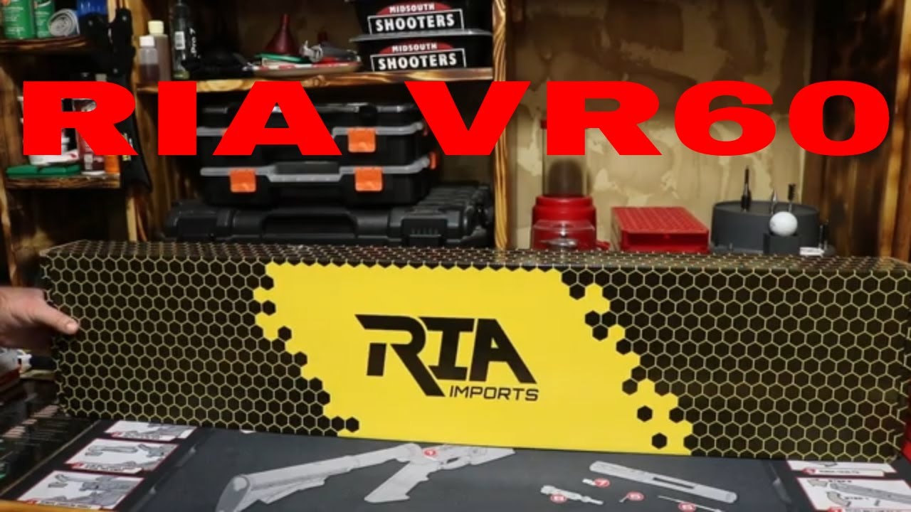 RIA VR60 and first shots - YouTube