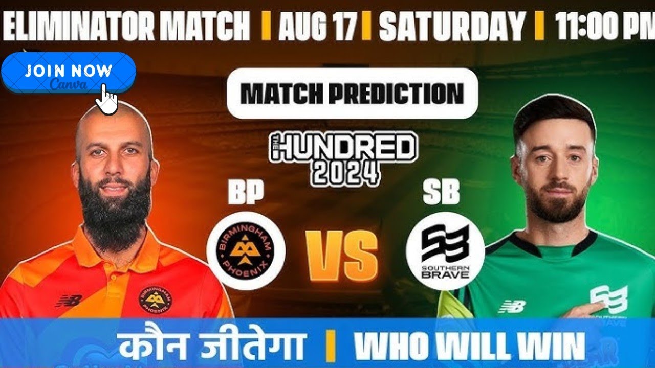 SOB vs BPH Dream 11 Prediction | Southern Brave vs Birmingham Phoenix ...
