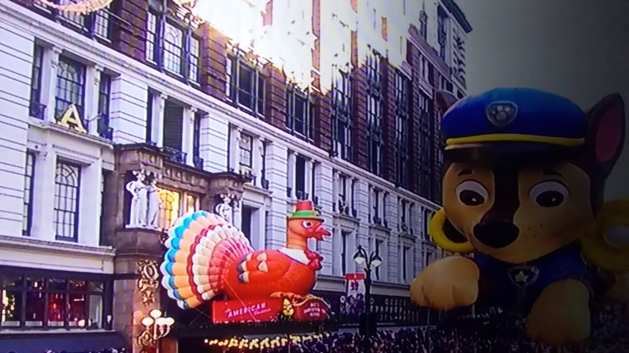 Paw Patrol Float At The 92nd Annual Macy's Thanksgiving Day parade ...