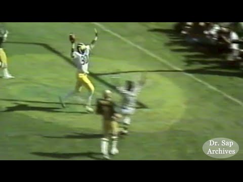 1978 Notre Dame Michigan Doug Marsh TD#2 - YouTube