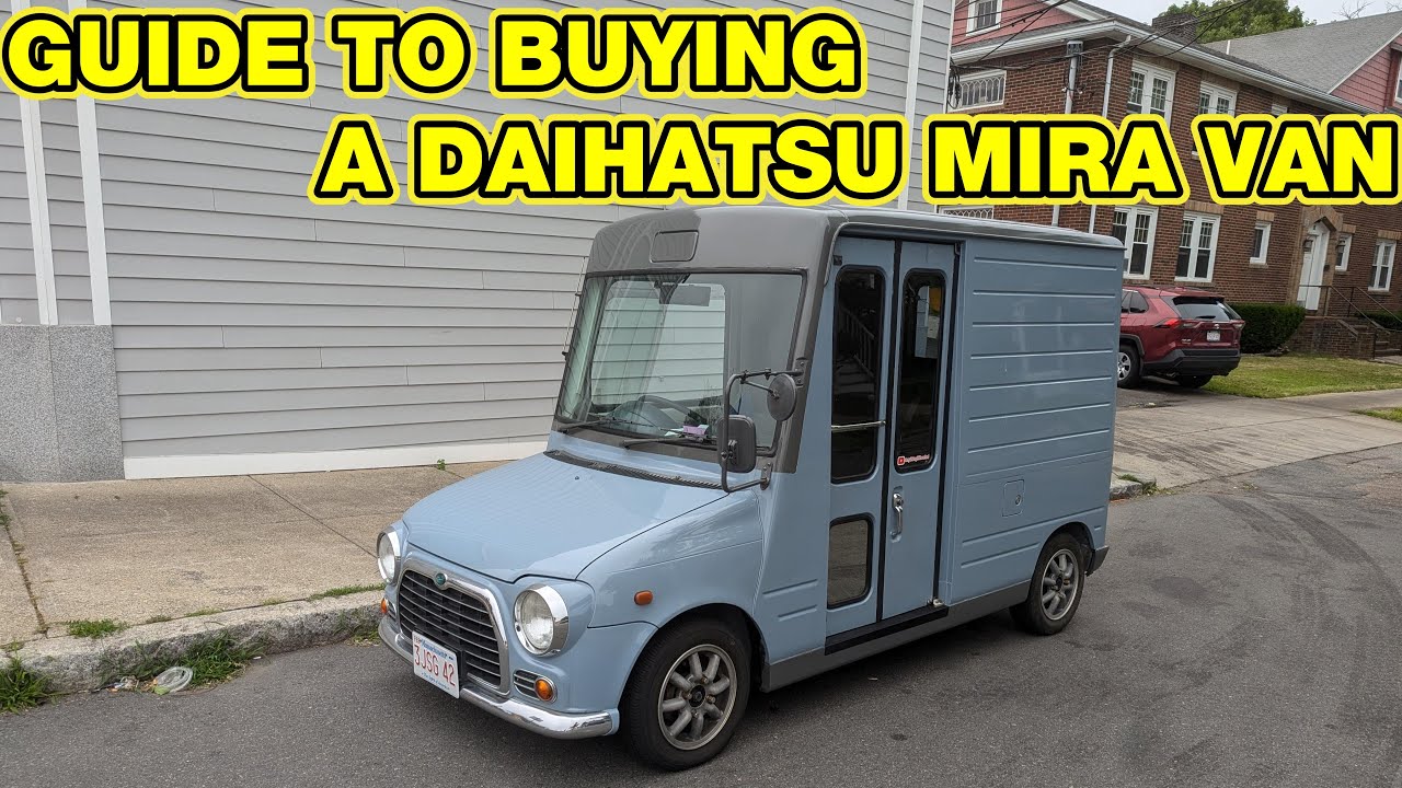 Watch this before buying a Daihatsu Mira walkthrough kei van - YouTube