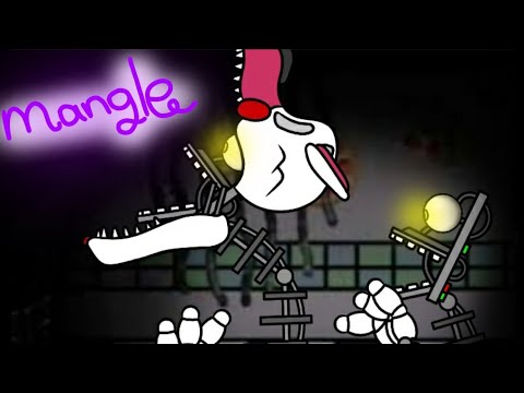 [fnaf/dc2] Mangle song (short) frame by frame. - YouTube