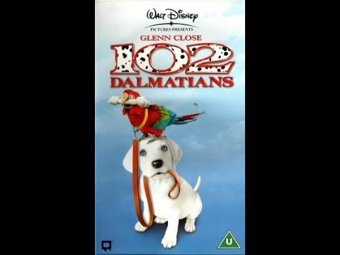 Opening to 102 Dalmatians UK VHS (2001)