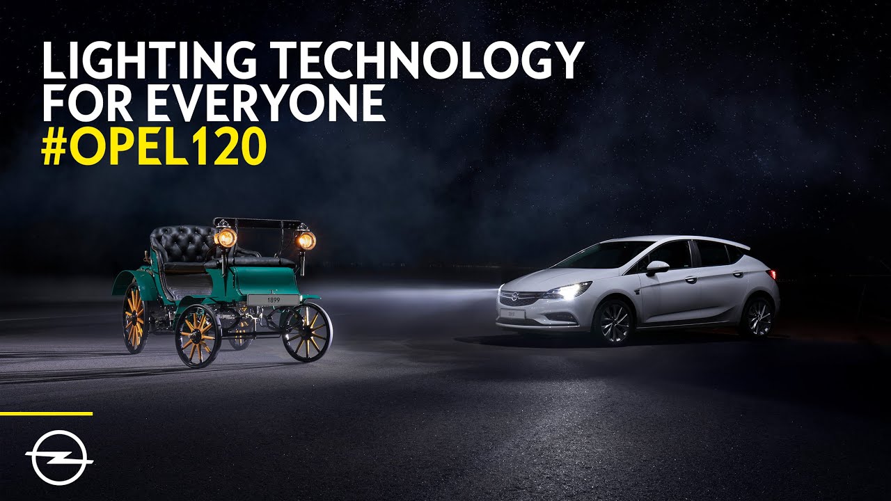 Opel: 120 Years of Lighting Technology for Everyone - YouTube