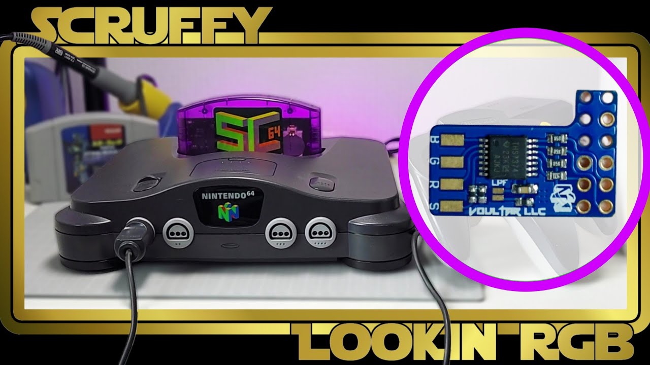 N64 RGB Mod Made Easy - YouTube