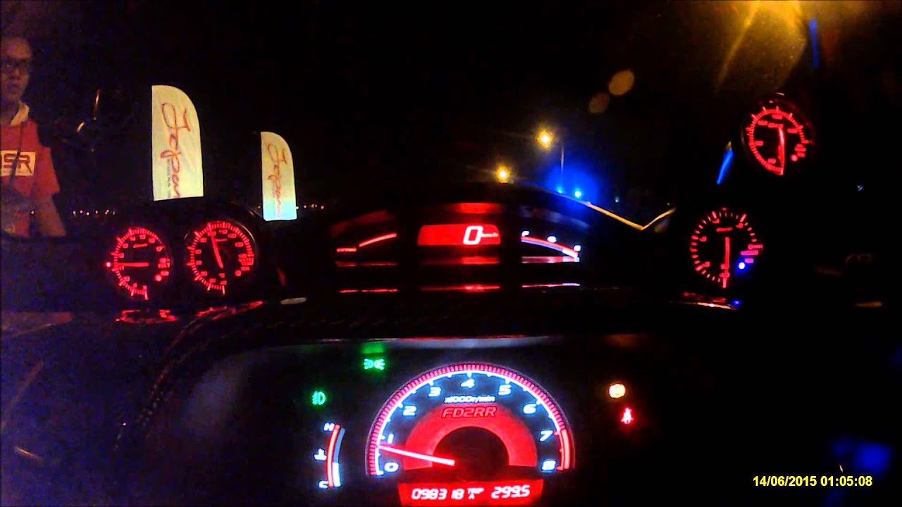 FD2 RR (AT) MSR Drag - YouTube
