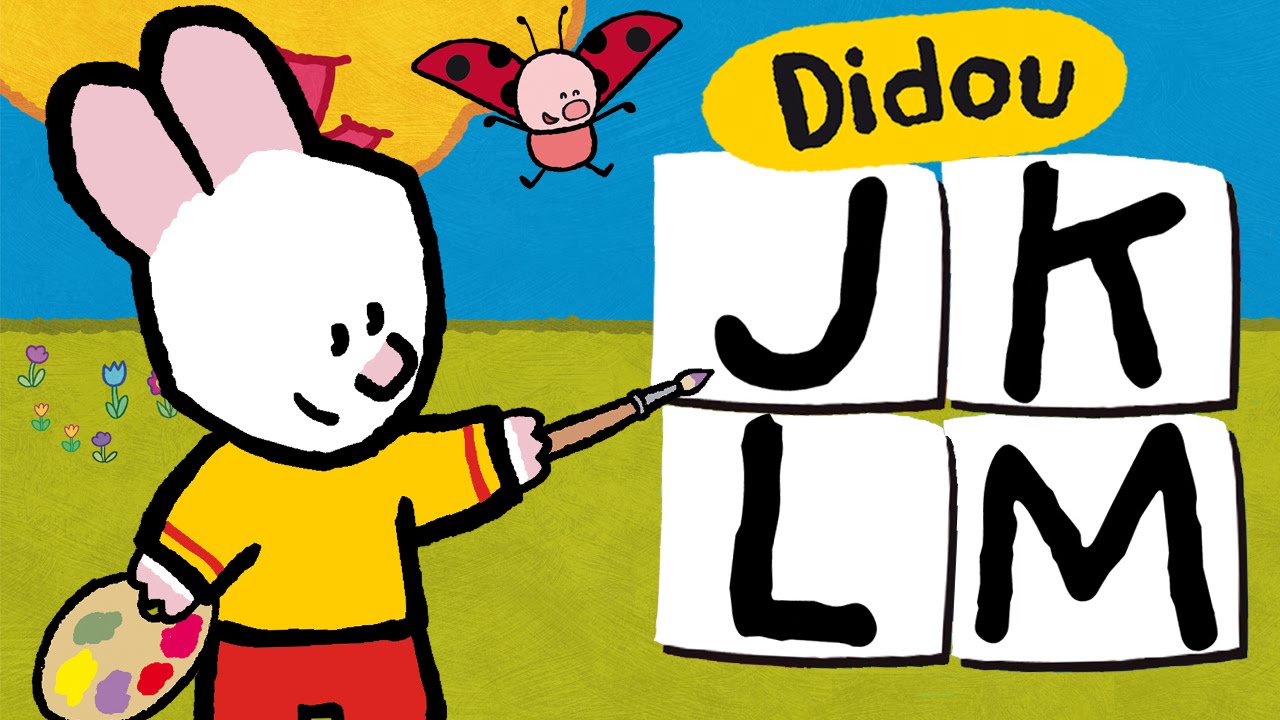 Apprendre les lettres avec Didou | Les lettres J, K, L et M de l ...