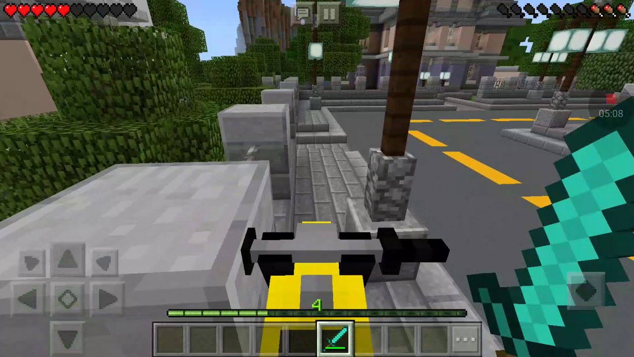 Minecraft city episode 4 crime stopping - YouTube