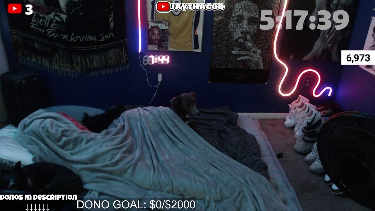 $2,000 GOAL: Boxers-Only Sleeep Stream??👀 - YouTube