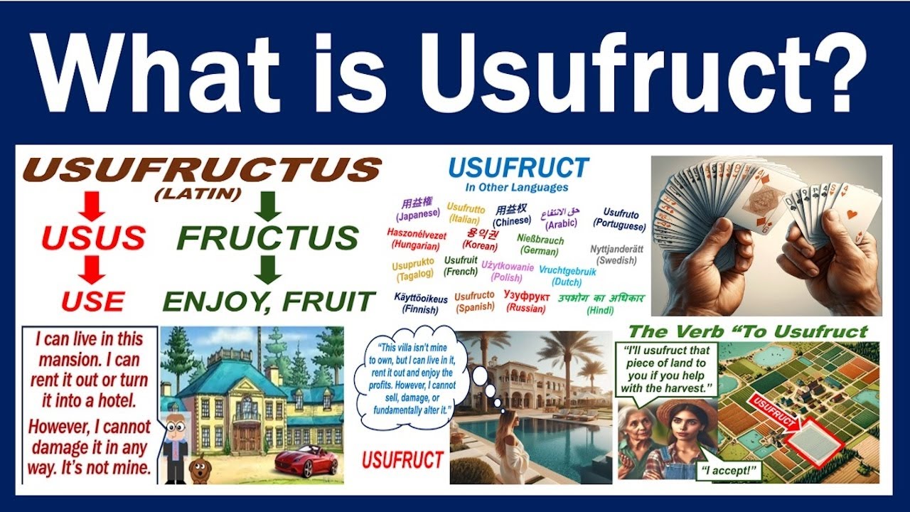 What is Usufruct? - YouTube