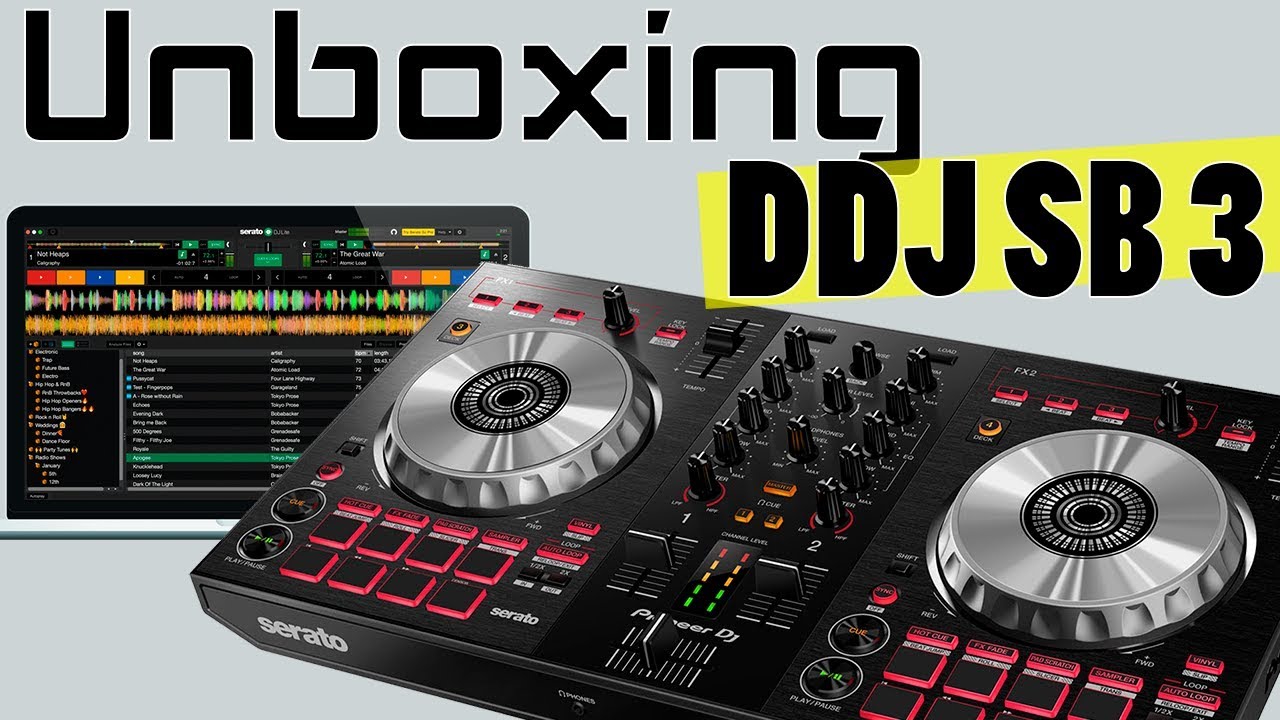 DDJ SB 3 Pioneer Dj - Unboxing PT BR - YouTube