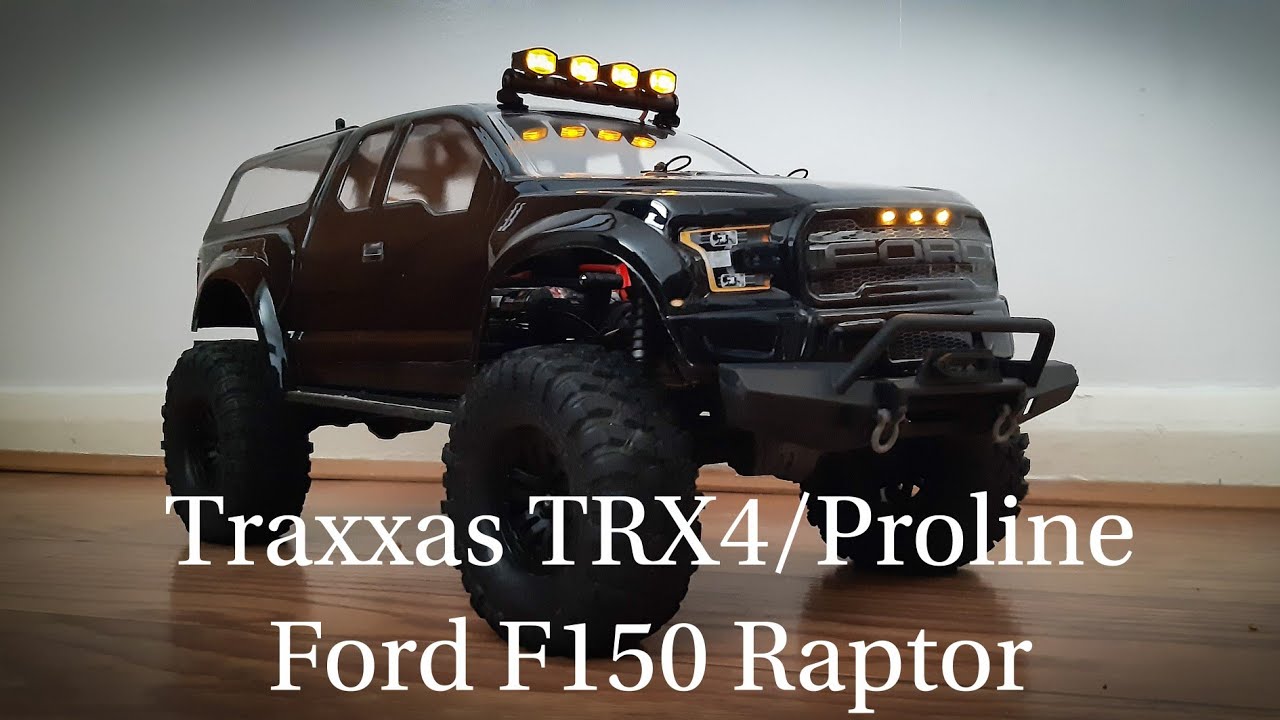 Traxxas TRX-4 | Proline Ford F150 Raptor | UK - YouTube
