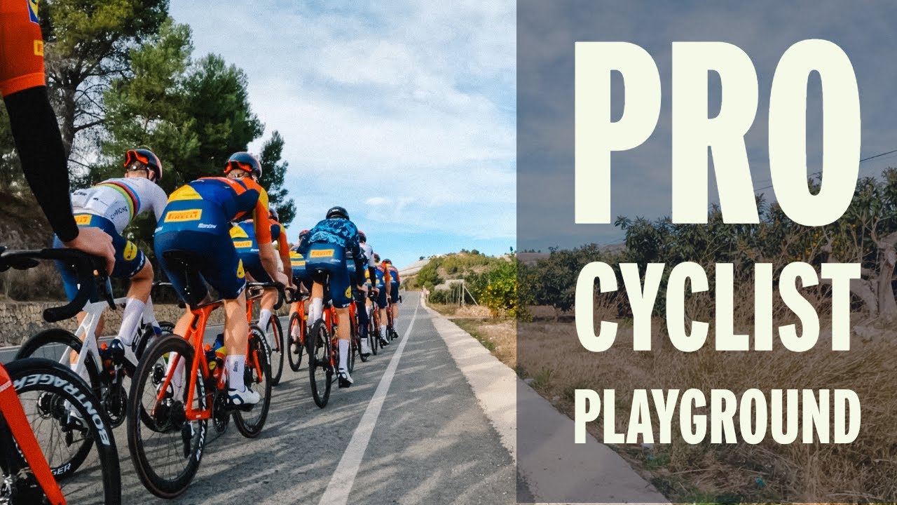 SO MANY PRO CYCLISTS - YouTube