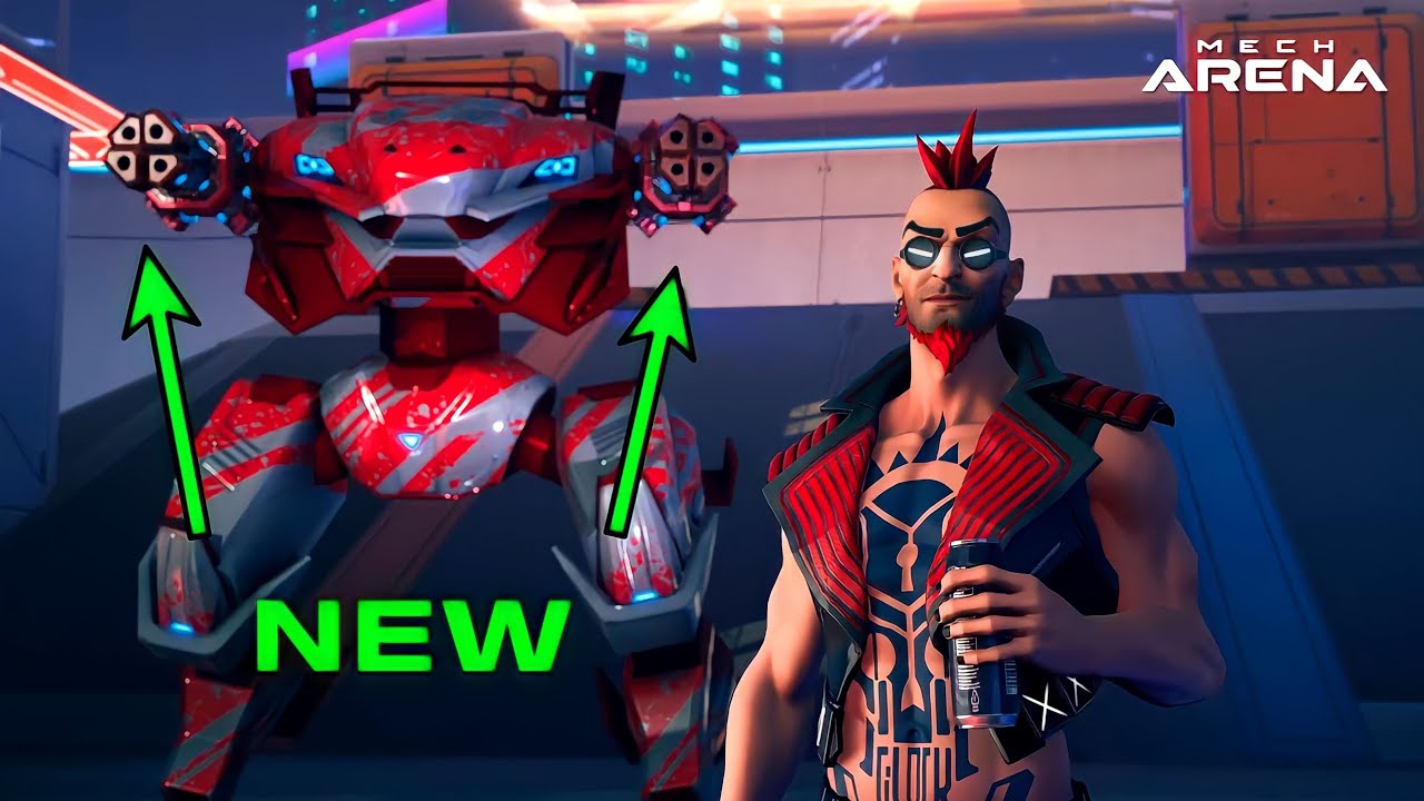 New Weapon Heavy Duty on Ares - Mech Arena - YouTube