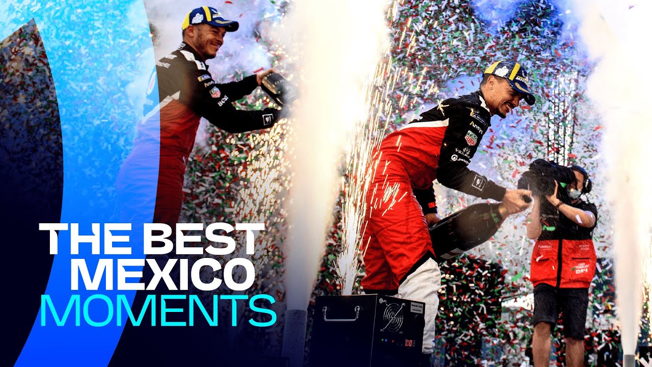 The GREATEST Formula E Mexico Moments! - YouTube