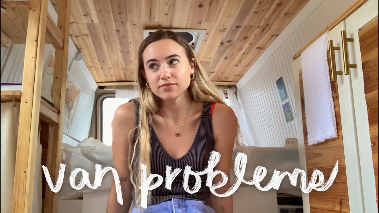 the reality of van life...my van broke down // day in the life & heart ...