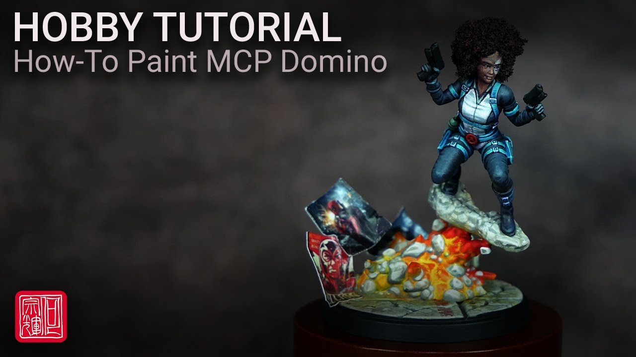 How-To Paint Marvel Crisis Protocol Domino | Hobby Tutorial - YouTube