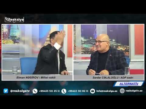 Sərdar Cəlaloğlu həkim olsaydı, bəlkə cəmiyyətə bir faydası dəyərdi. Elman Nəsirovun şərhi