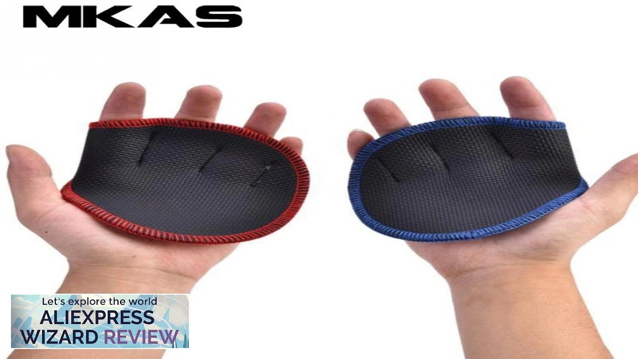 Hand Palm Protector Gym Fitness Gloves Half Finger Lifting Palm ...