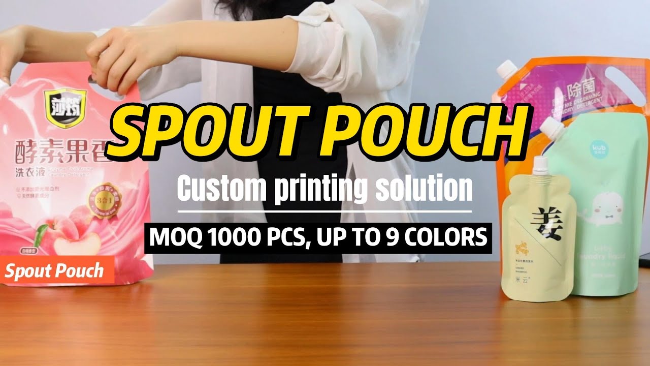 Top-rated spout pouch from Qiyu PACK | Spout Pouch Manufacturer - YouTube