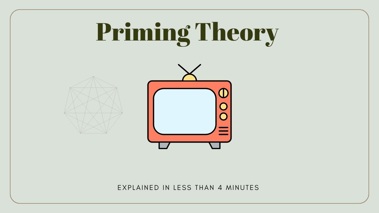 Priming Theory| Mass Communication Theory |UGC NET MASS COMMUNICATION ...