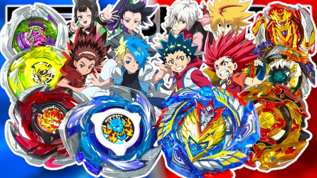 TEAM PERSONA CX vs BURST TURBO 5 | CROSSGEN | BEYBLADE X vs BEYBLADE ...