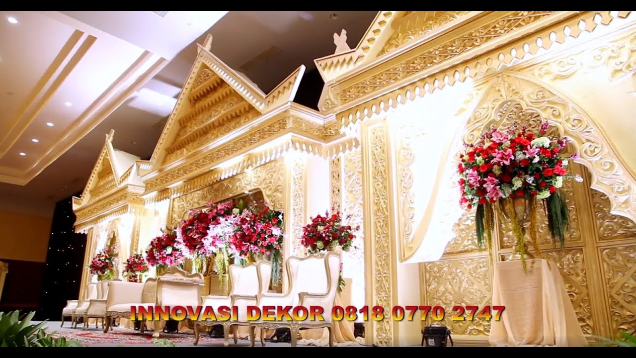 DEKORASI PELAMINAN MURAH GEDUNG RESEPSI & PERNIKAHAN SASANA KRIYA BUGIS ...
