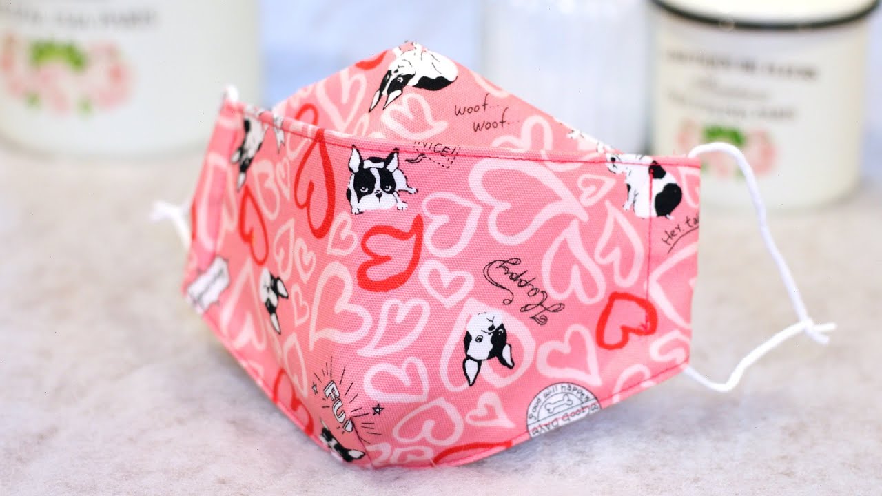 Make New Pattern Mask - No Fog On Glasses - Very Easy Face Mask Sewing ...