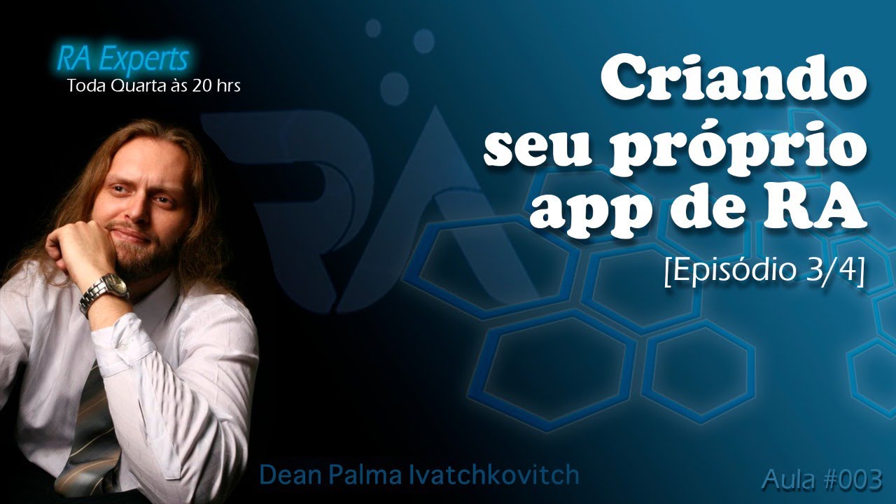 Aula #003│Como desenvolver um app de RA│Augmented Reality - YouTube