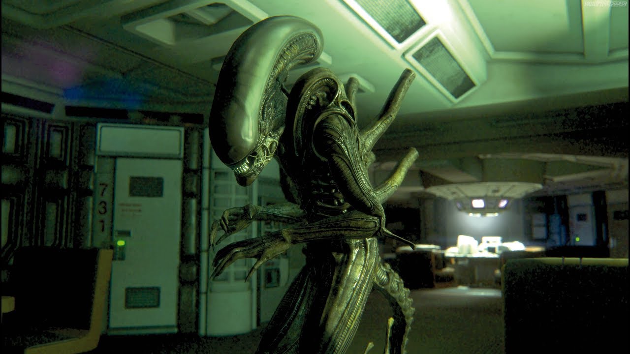alien isolation Intro menu - YouTube