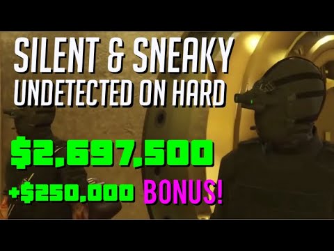 Diamond Casino Heist Silent & Sneaky HARD Tutorial Made Easy + Heist ...