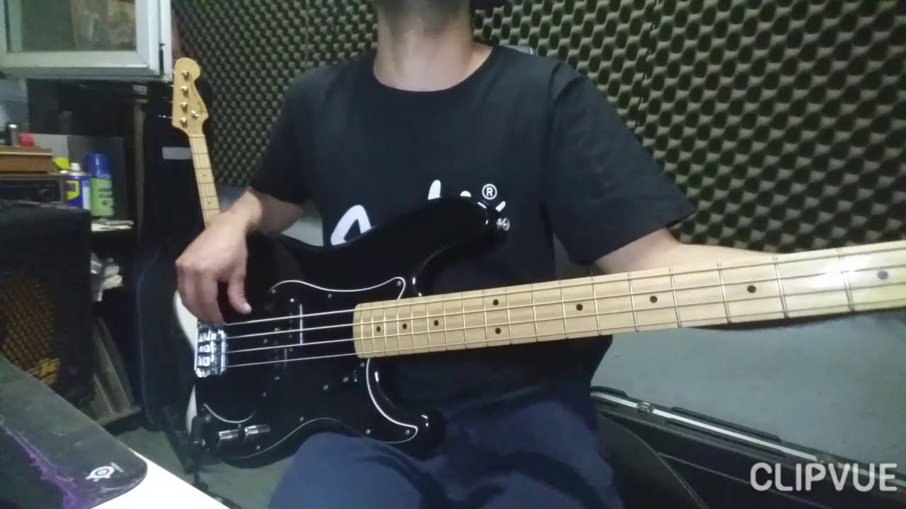 bass cover - Queen - One Vision - YouTube