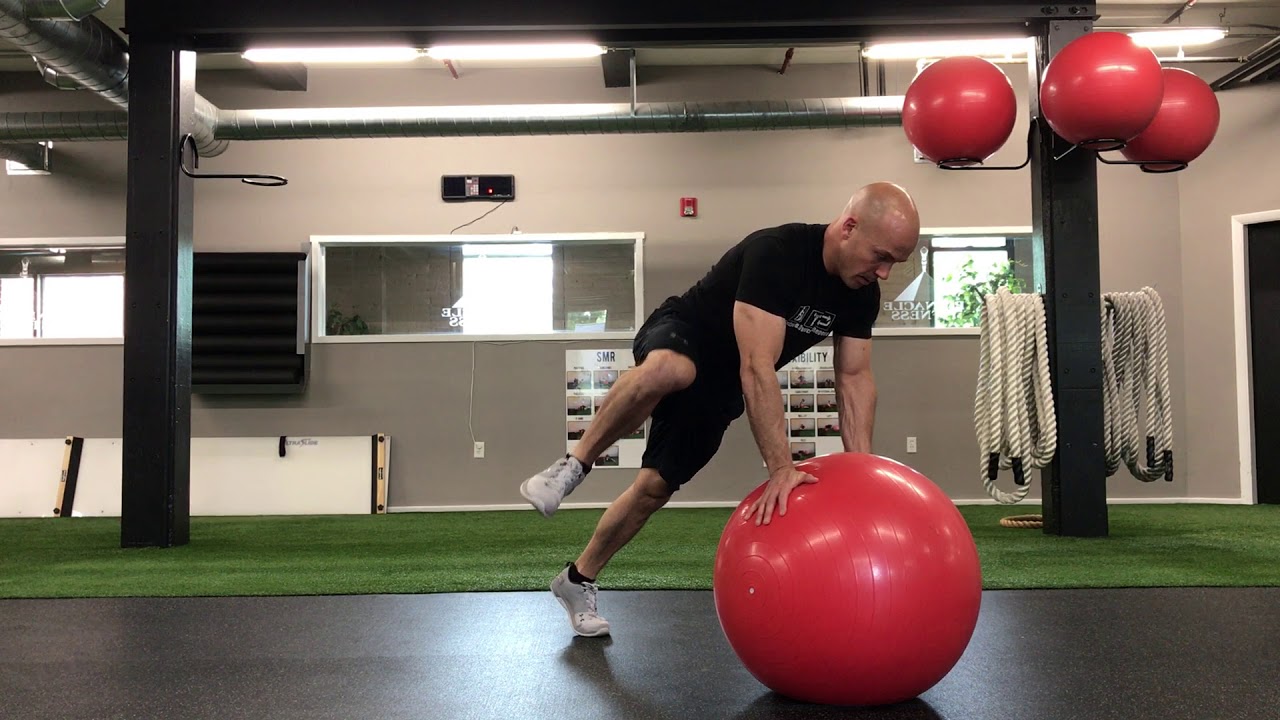 SB-HOB-Alternating-Knee Flexion-Frontal-Plank - YouTube