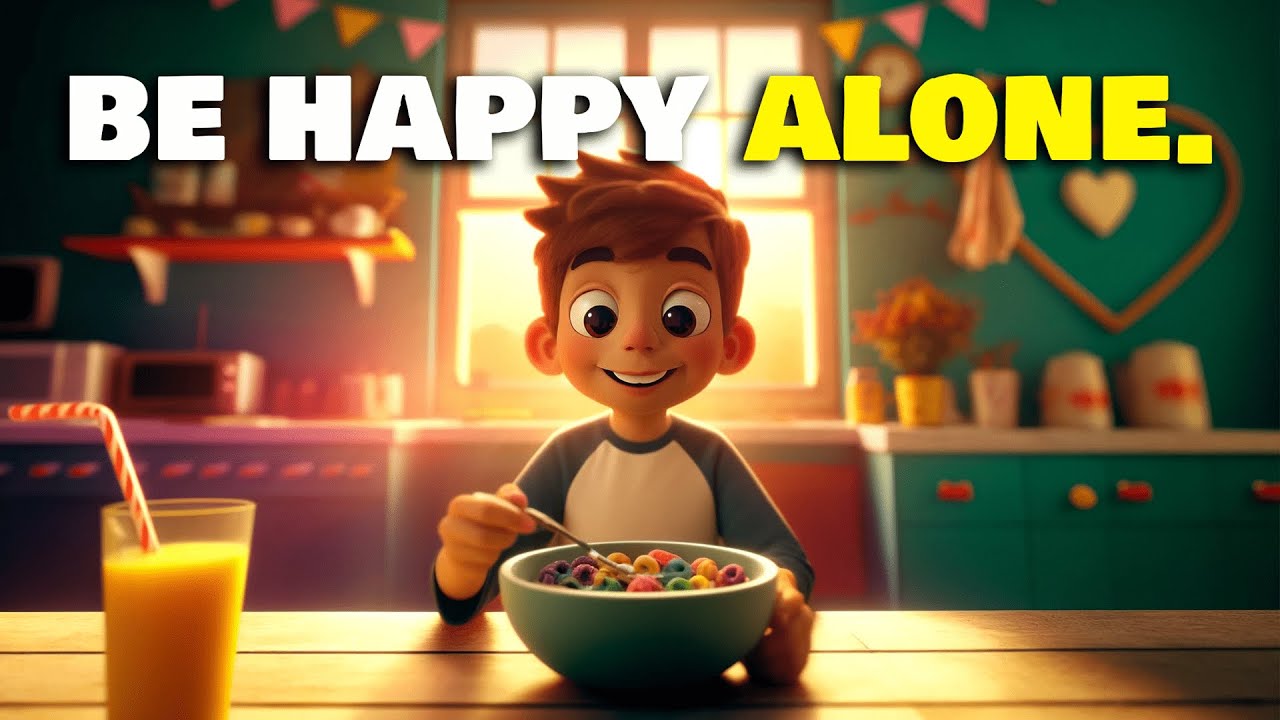 Being Happy Alone.. - YouTube