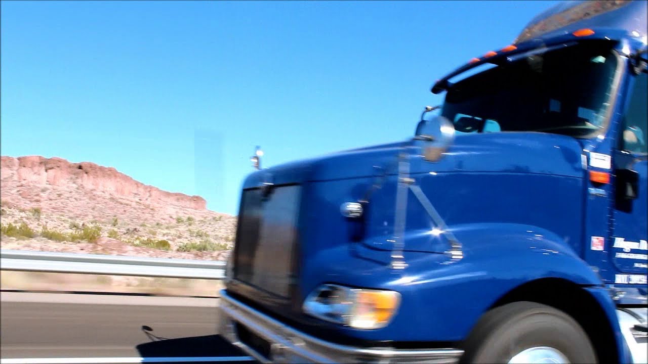 Hogan Transportation International Truck Pulling a Target Trailer in ...