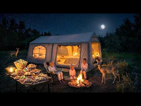 5 Star Riverside Glamping near Rocky Mountain National Park 🏔 Private Cinema Night | Family of 5