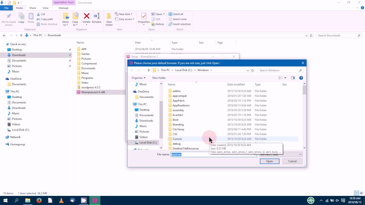Video 1 Installing Wamp Youtube