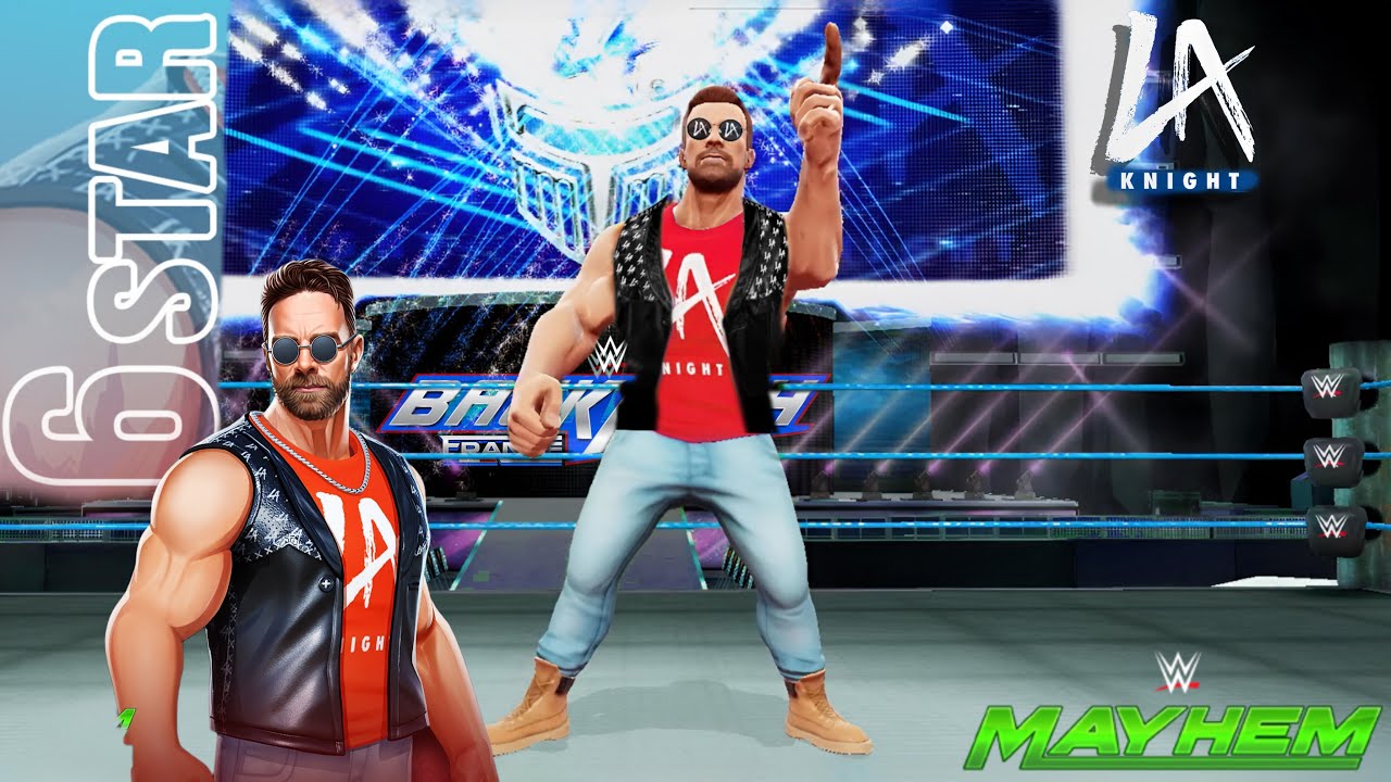 YEAH! LA Knight Arrives in WWE MAYHEM The Namer of Dummies Ultra Event ...