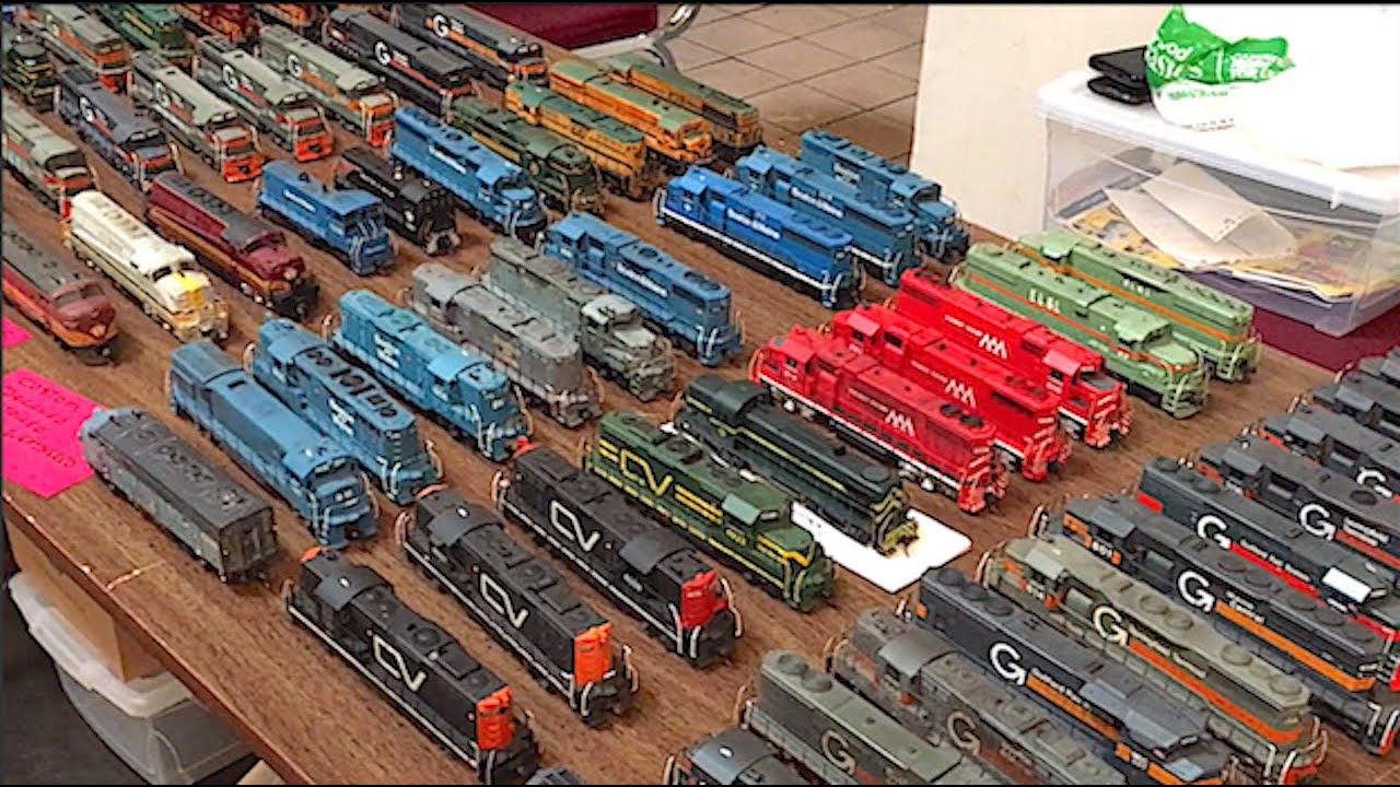 Ottawa Model Train Market - November 3rd 2019 - YouTube