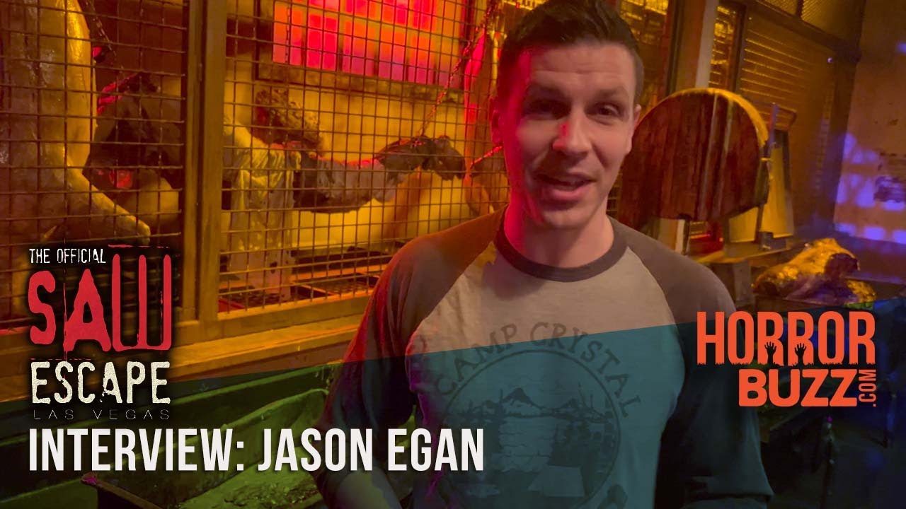 Jason Egan Interview: The Official Saw Escape Experience - YouTube