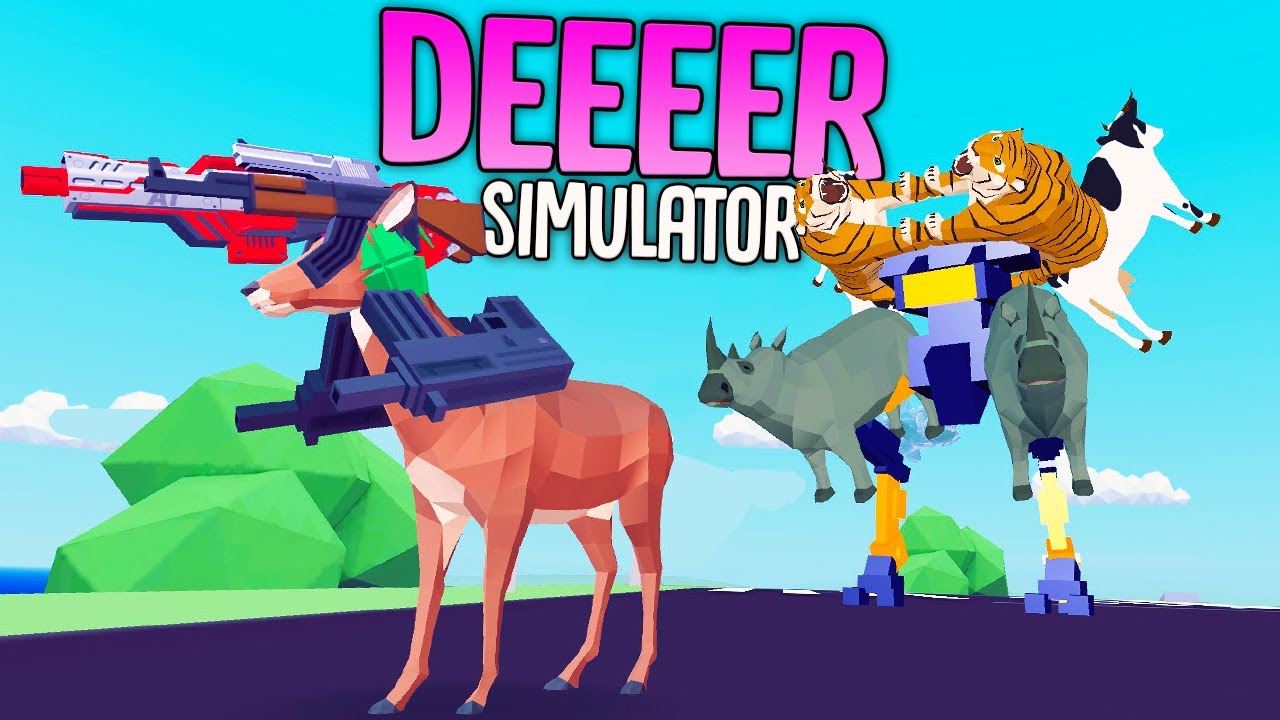 I Destroyed My Entire City As A Totally Accurate Mech Deer - DEEEER ...