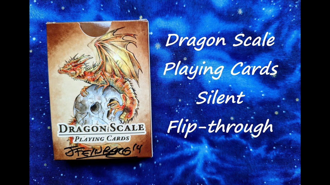 Dragon Scale Playing Cards - Silent Flip-through - YouTube