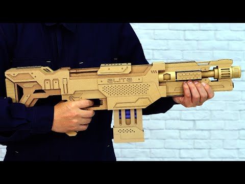 【NERF】kartondan tüfek nasıl yapılır