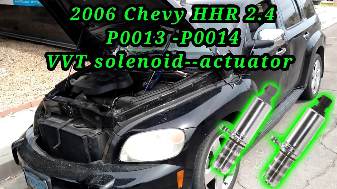 2006 Chevy HHR 2.4 código P0013-P0014 VVT Solenoid como cambiar los ...