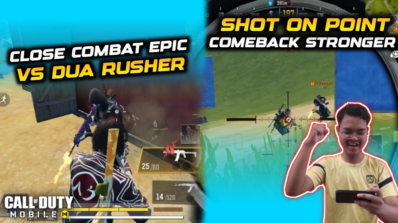 DIPUSH DUA RUSHER HOKI BISA MENANG - BR COD MOBILE - YouTube
