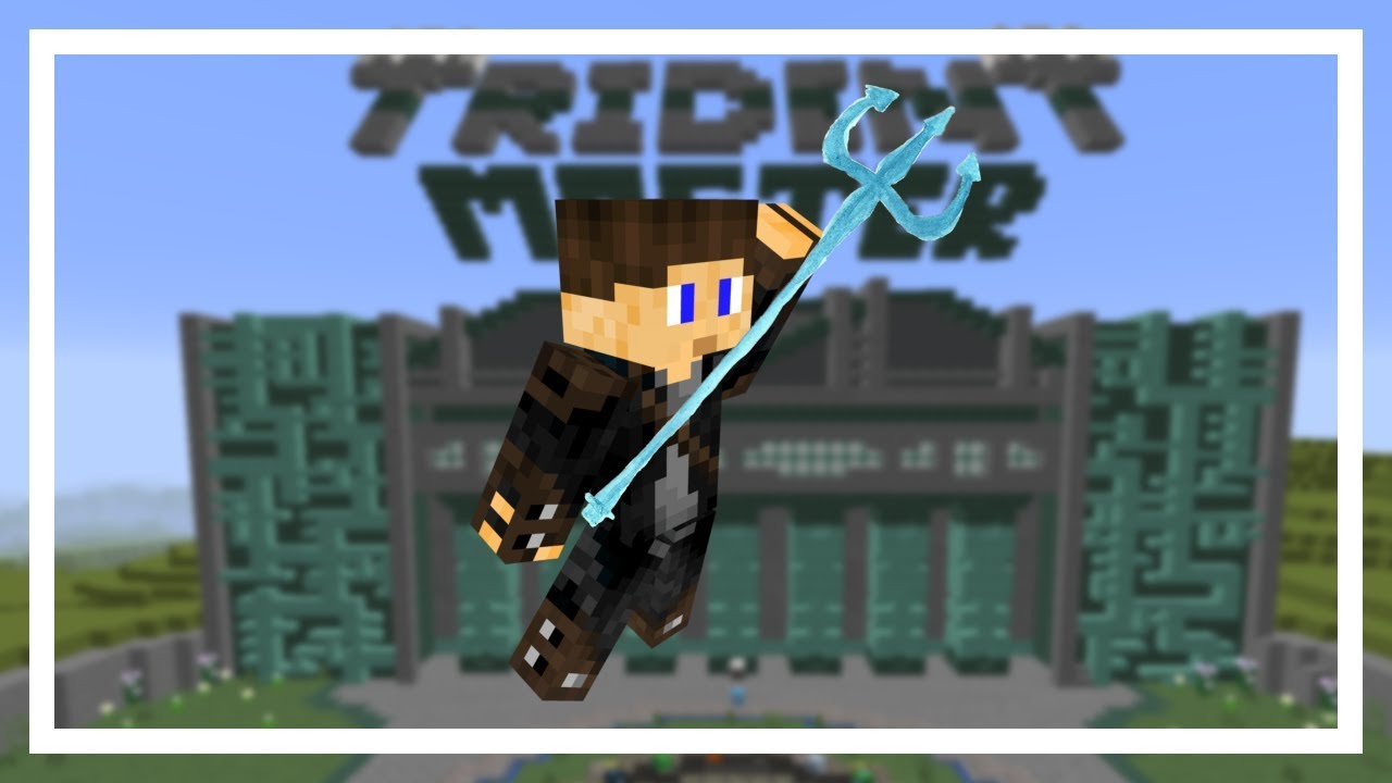 DRIETAND PARKOUR in EEN MINECRAFT MAP!!! - Trident master - Minecraft custom map - YouTube