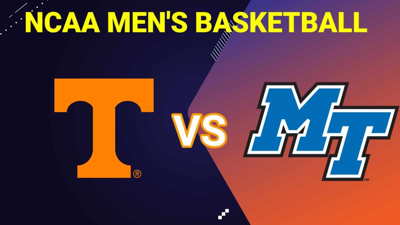 Tennessee Volunteers vs Middle Tennessee Blue Raiders | 2024-2025 NCAA ...
