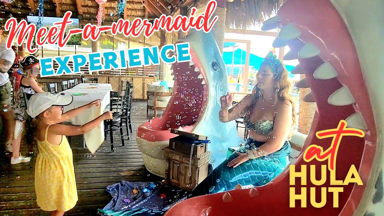 Ashley Get To See The Mermaid at Hula Hut Restaurant - Austin Texas ...