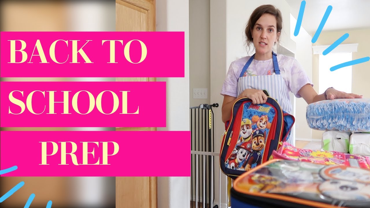 BACK TO SCHOOL PREP - YouTube