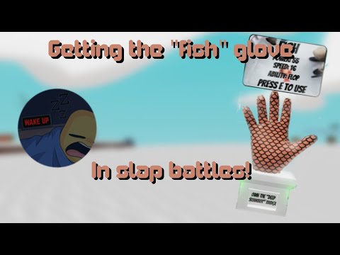 Getting the "fish" glove in slap battles! - YouTube